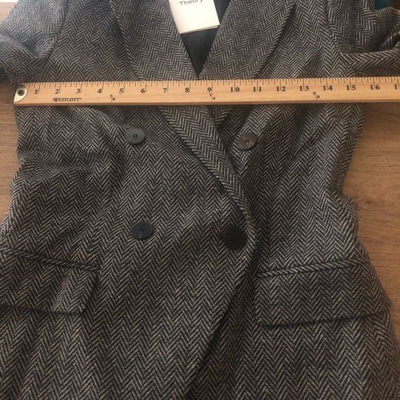 Theory | Jackets & Coats | Nwt 475 Theory Abbot Doublebreasted Angled ...